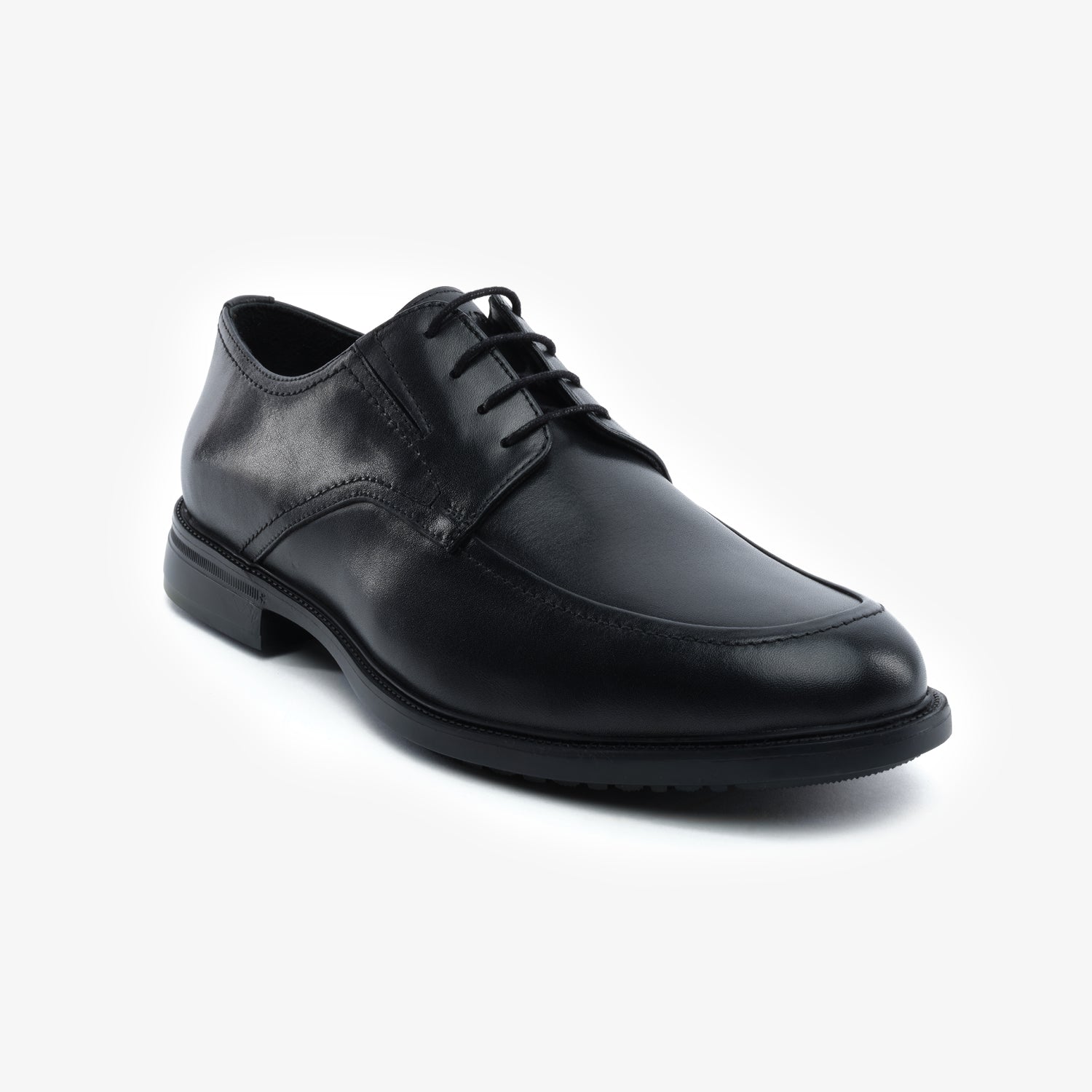 5Y1KA64697 Men's Black Genuine Leather Classic Shoes – Greyder
