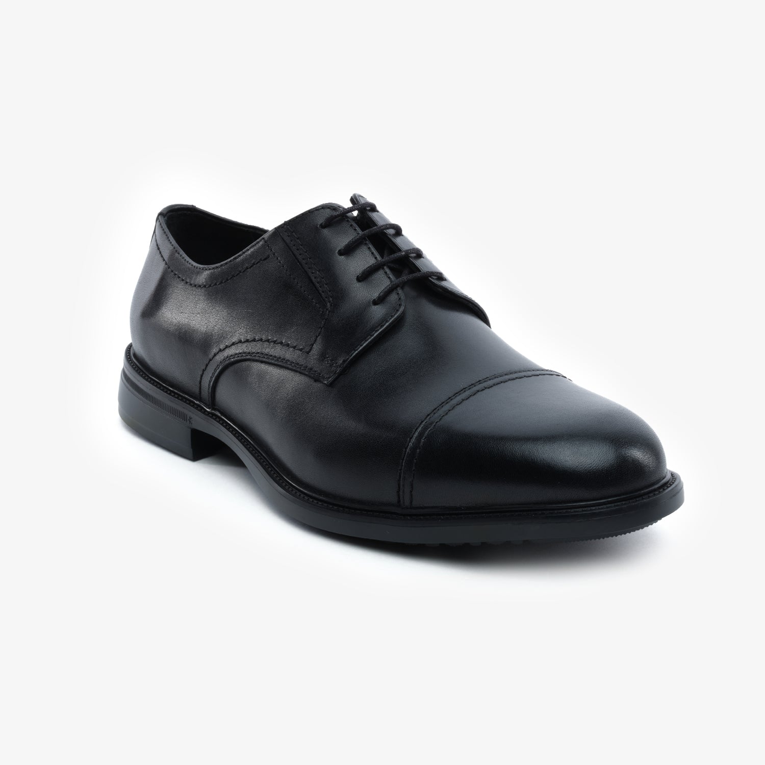 5Y1KA64706 Men's Black Genuine Leather Classic Shoes – Greyder
