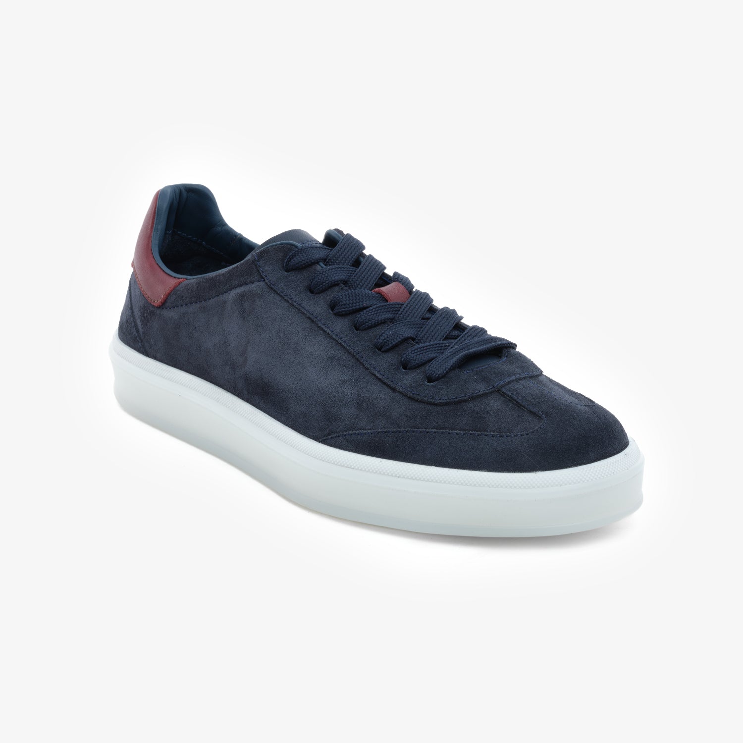 5Y1UA18240 Men's Navy Genuine Leather Sneaker Shoes – Greyder