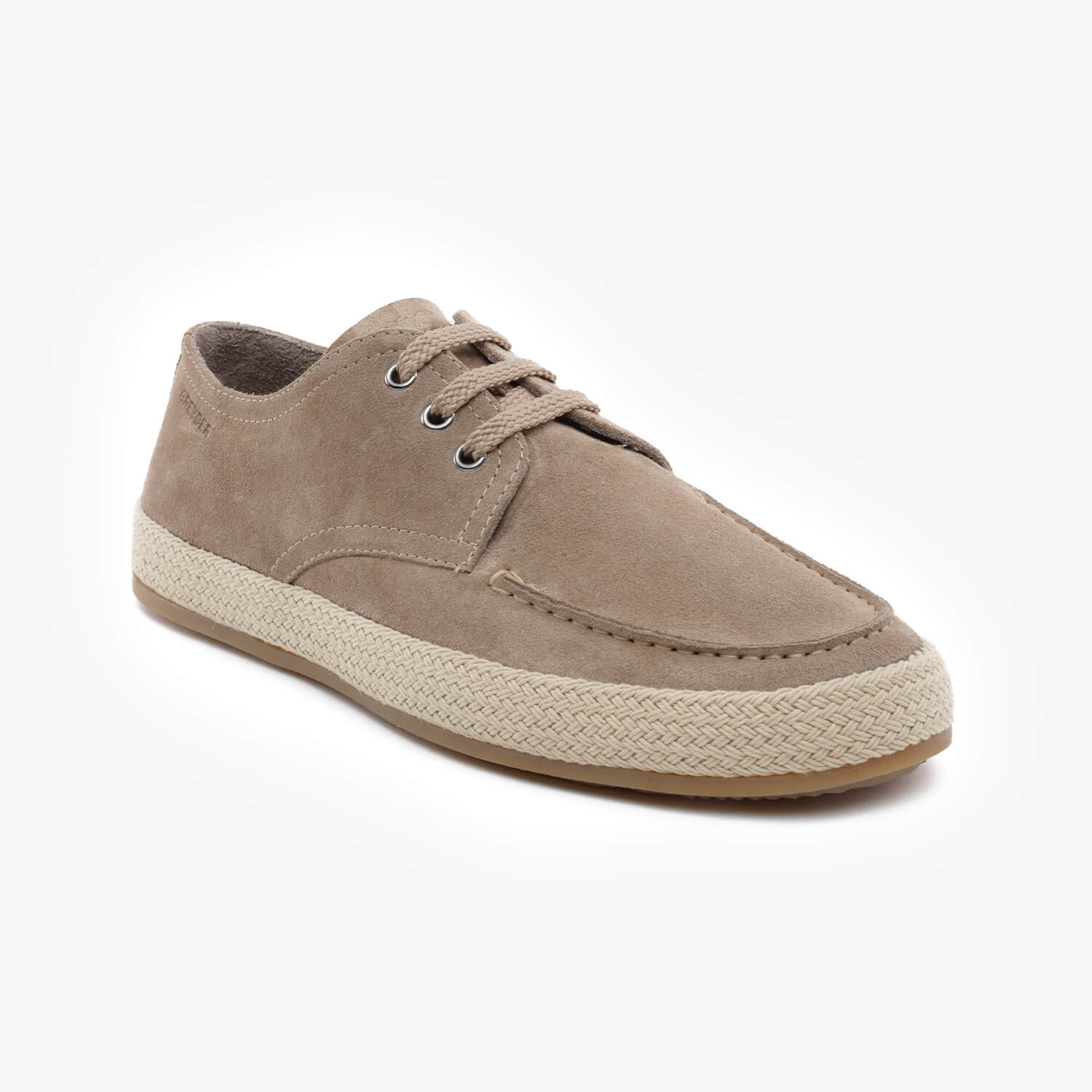 5Y1UA18482 Men's Taupe Genuine Leather Oxford Shoes – Greyder