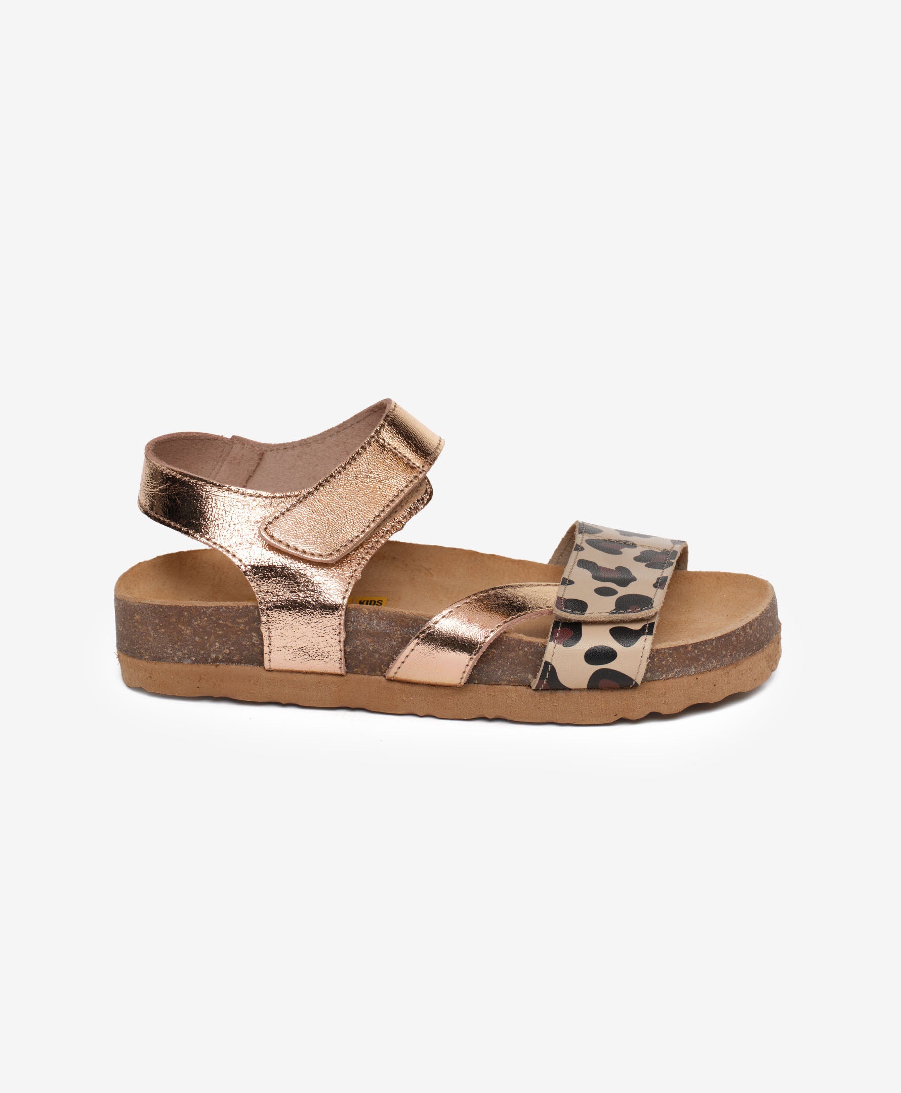 5Y5ZS59646 Girls' Copper Genuine Leather Sandals – Greyder